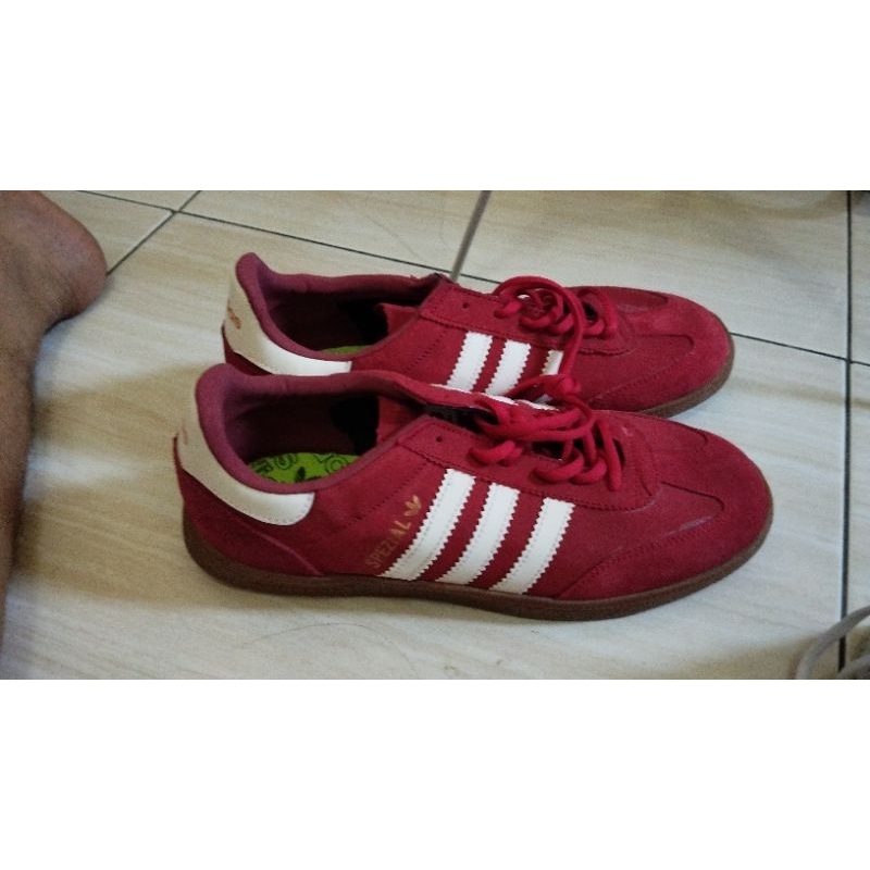 Jual Sepatu Adidas Spezial merah ( made indo) | Shopee Indonesia