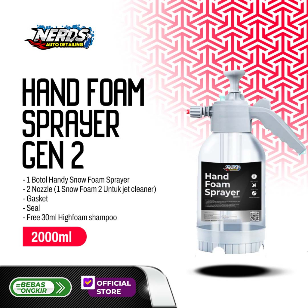 Jual Hand snowfoam wash sprayer alat cuci motor & mobil buat salju ANTI ...