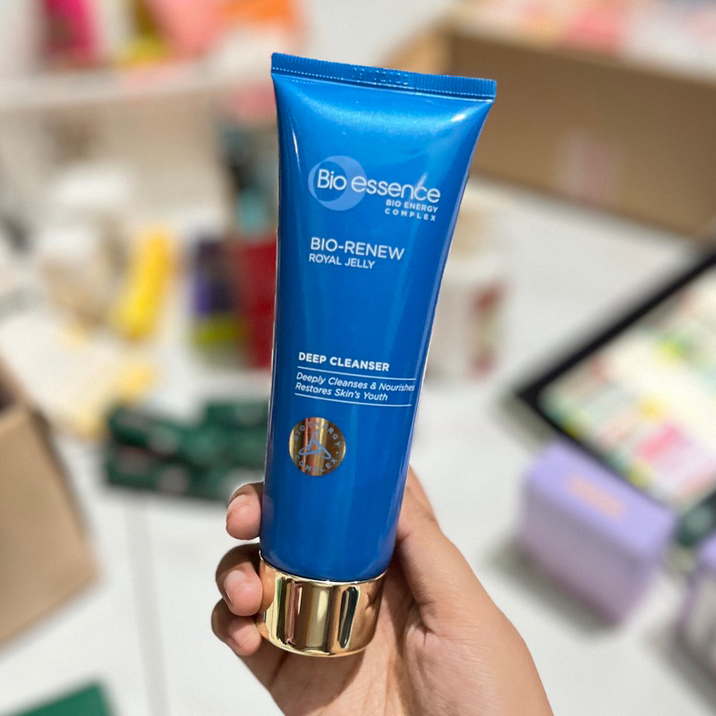 Jual BIO ESSENCE - Bio Renew Deep Cleanser 100gr | Shopee Indonesia