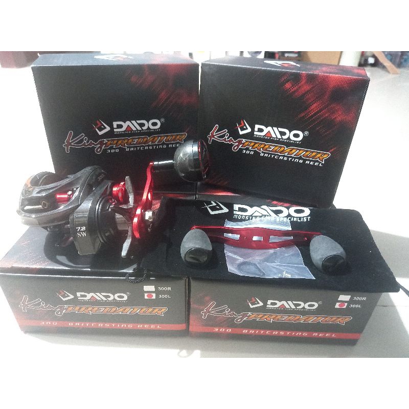 Jual Reel Bc Daido King Predator (Handle Kiri) | Shopee Indonesia