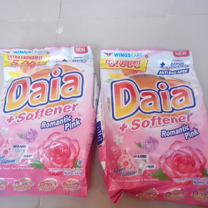 Jual detergen daia 5000 an berat 245g | Shopee Indonesia