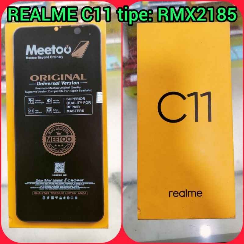 Jual lcd touchsreen ts fulset realme C11 tipe hp RMX2185 | Shopee Indonesia