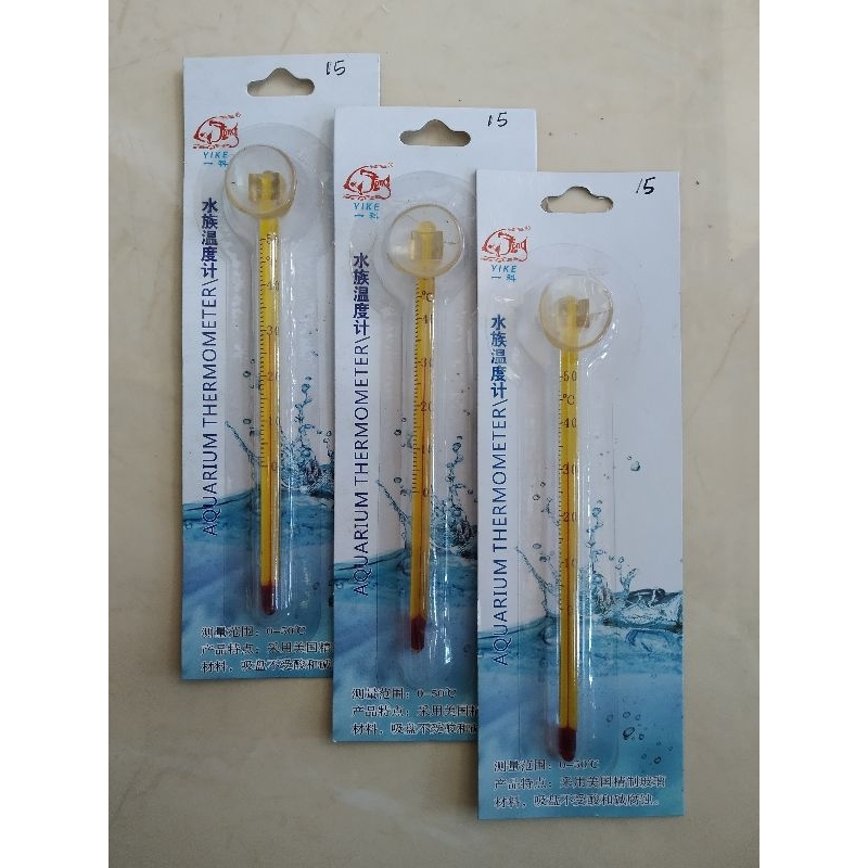 Jual Thermometer termometer (lidi / biasa) alat ukur suhu air aquarium ...