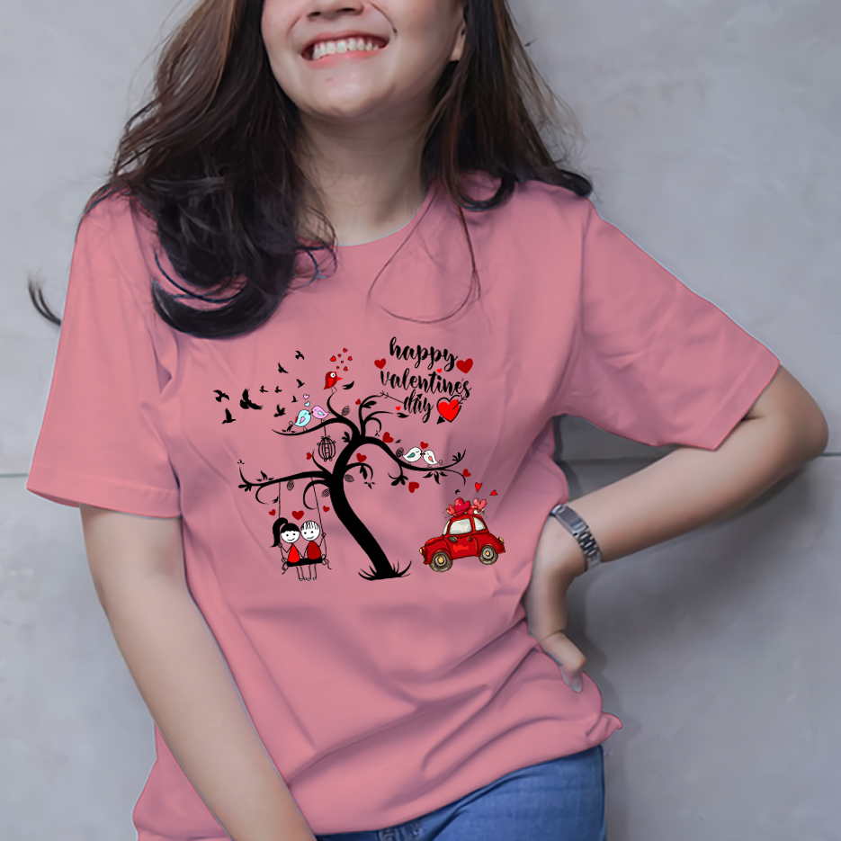 Jual PROMO Atasan Wanita Elegan Jumbo Size S/M/L/XL/XXL/XXXL Baju Kaos Distro Wanita Terbaru T ...