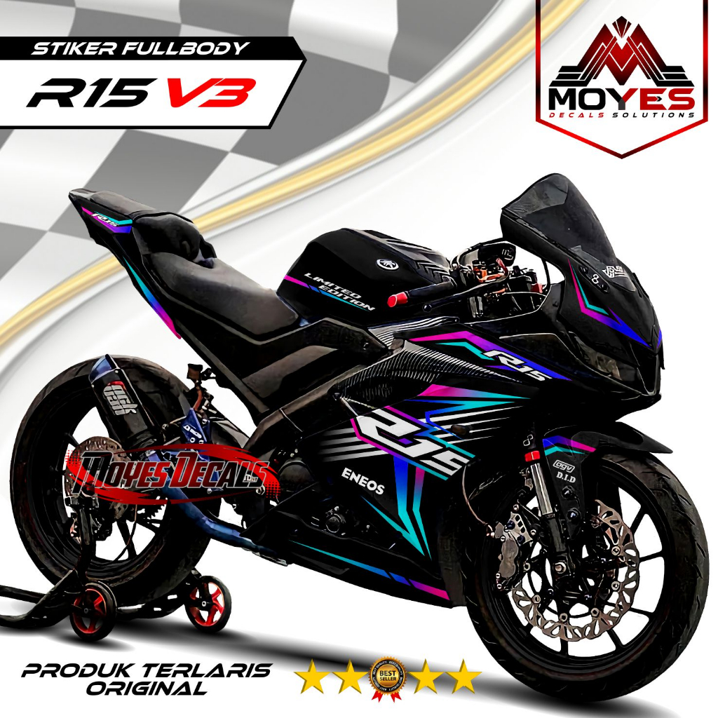 Jual Decal Stiker Fullbody R15 V3 - Stiker variasi R15 V3 Motif List ...