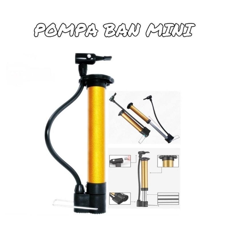 Jual Pompa Angin Mini || Pompa Angin Sepeda // POMPA BAN MINI | Shopee ...