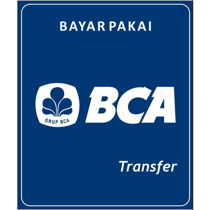 Jual STIKER VINYL BAYAR PAKAI BRI, BCA, MANDIRI ( DIJUAL SATUAN ...