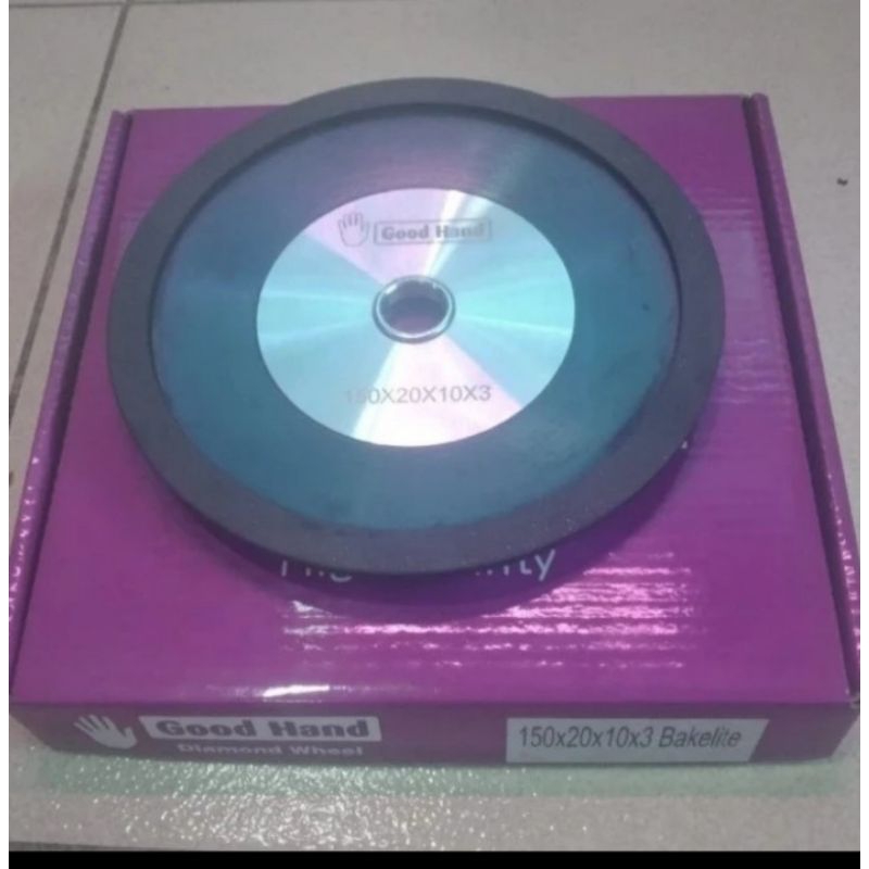 Jual GOOD HAND BAKELITE DIAMOND WHEEL size 150×20×10×3 | Shopee Indonesia
