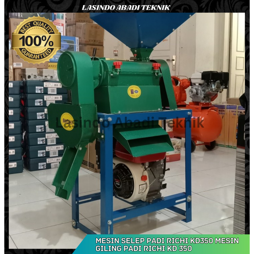 Jual mesin selep padi Richi KD350 mesin giling padi Richi KD 350 ...