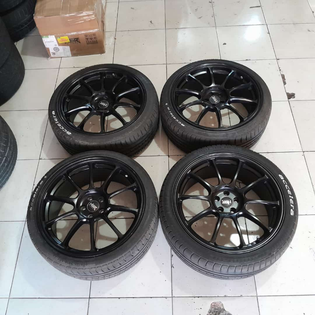Jual Velg Bekas Mobil FT86 Ring 19 Hsr Wheel Zero R19 Ban Accelera | Shopee Indonesia