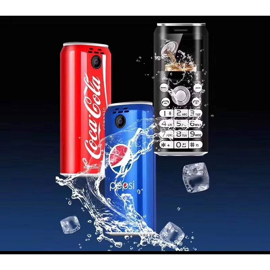 Jual mini phone HP coca cola pepsi Dual Sim | Shopee Indonesia
