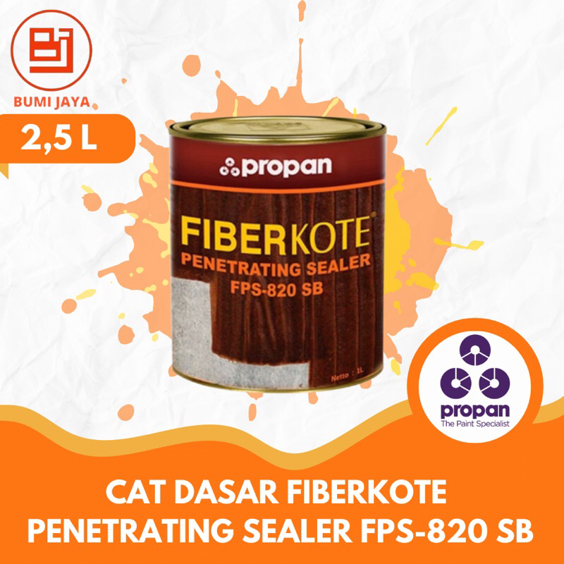 Jual cat dasar propan fiberkote penetrating sealer fps 820 2.5 ltr ...
