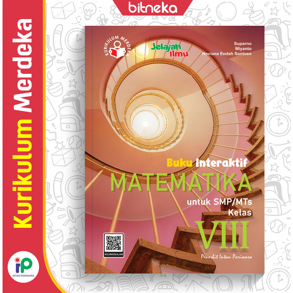 Jual Buku Pendamping(Buku Interaktif) Matematika SMP/MTs kelas 8 Kurikulum Merdeka - Intan ...