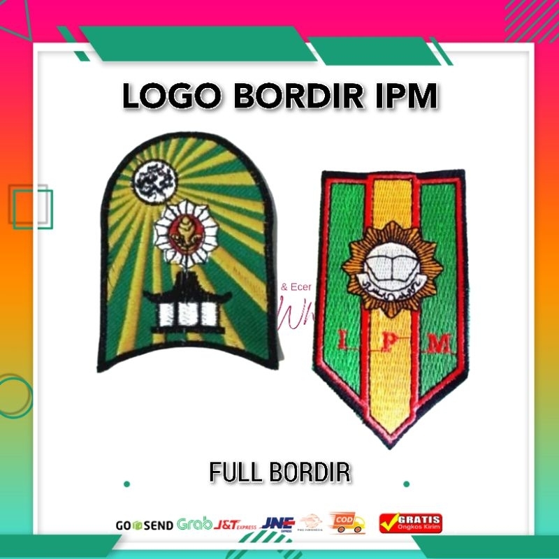 Jual LOGO BORDIR IPM | IKATAN PUTERA MUHAMMADIYAH | Shopee Indonesia