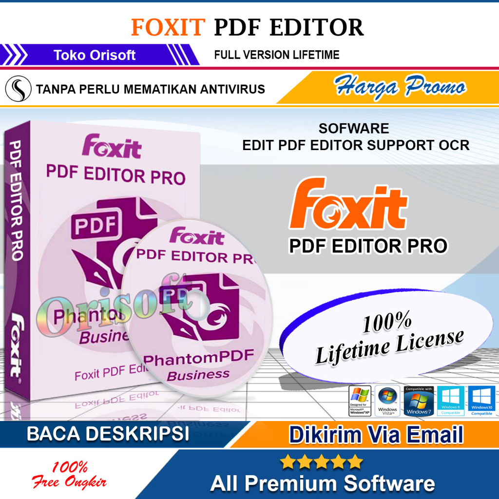 Jual Foxit Phantom Business PDF Editor 13 Pro Terbaru 2024 Full Version ...