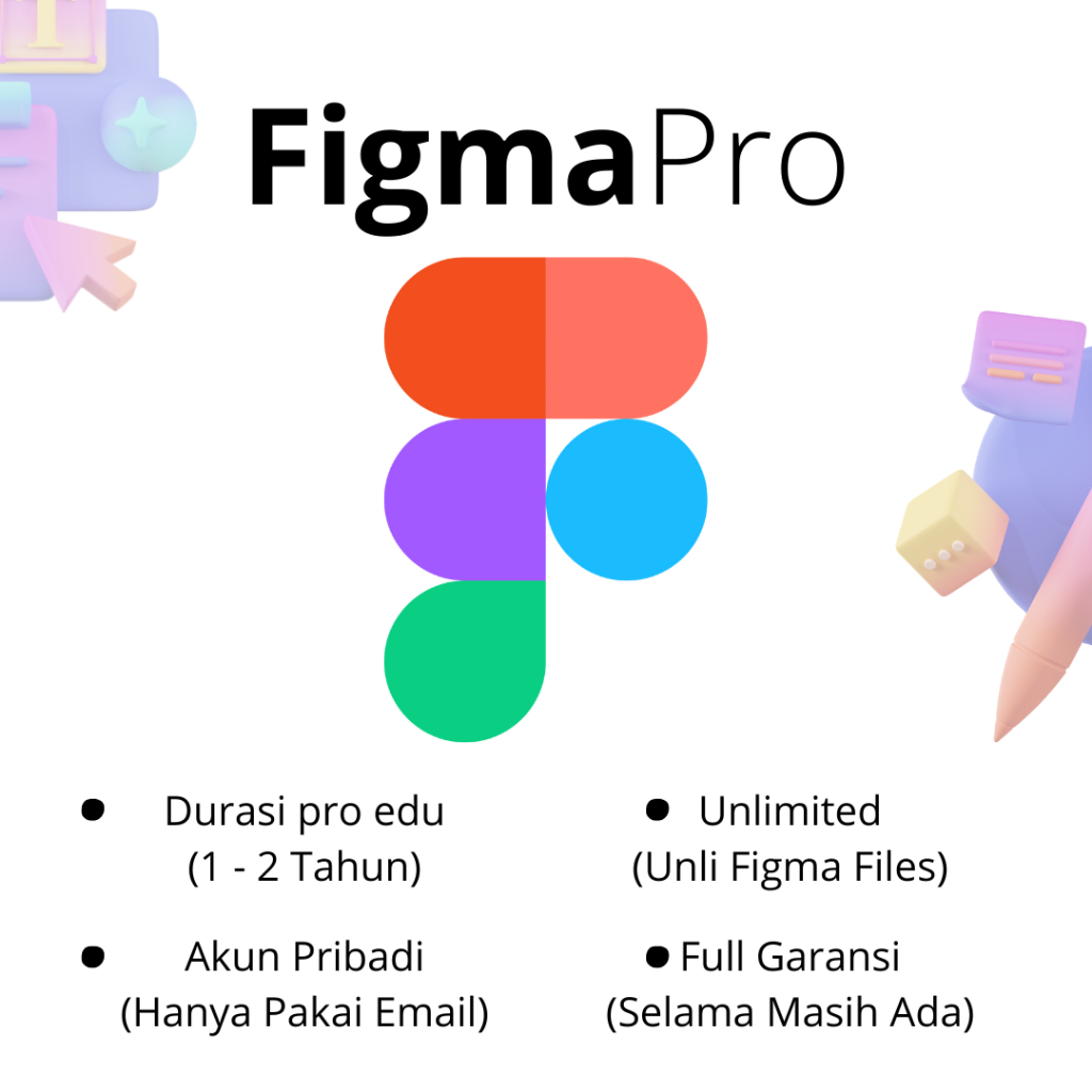 Jual Figma Pro UI/UX Designer Organization Pro 2 Tahun | Shopee Indonesia