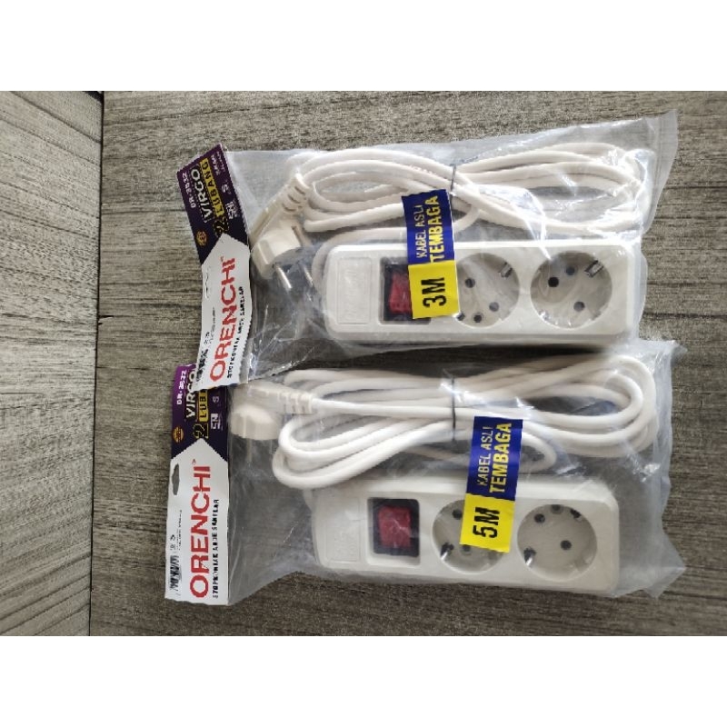 Jual KABEL OLOR ORENCHI 2 LUBANG 3 METER/5 METER | Shopee Indonesia