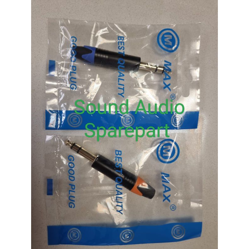 Jual JACK MIC / JACK AKAY STEREO TEMBAGA MAX 6,5MM / Jack Akai Stereo ...