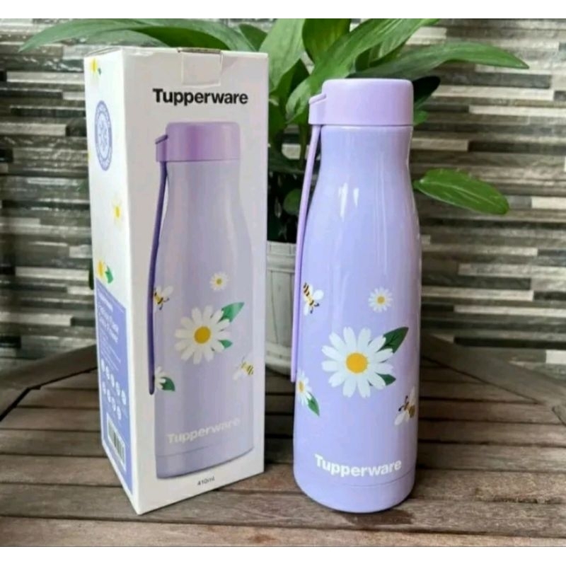 Jual Thermos ungu flower Original Tupperware | Shopee Indonesia