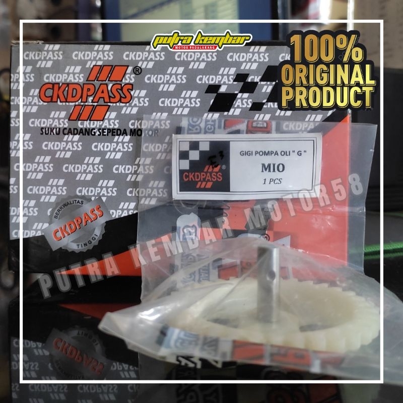 Jual Gear gigi plastik pompa oli Mio Gir plastik gigi pompa oli Soul Fino karbu | Shopee Indonesia