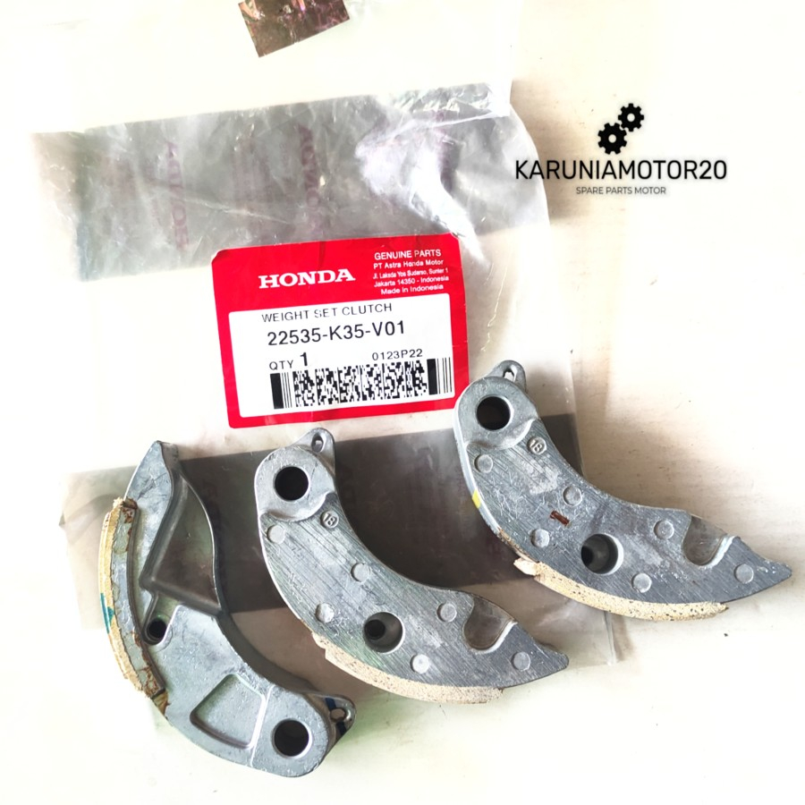 Jual Kampas Ganda Vario 125/150/PCX 150/ADV 150 Original AHM 22535-K35 ...