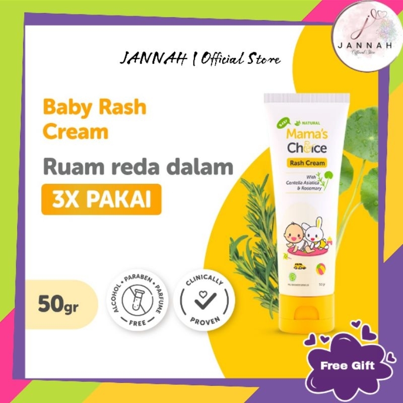 Jual (SOLD OUT) Baby Cream Ruam Popok dan Badan | Mama's Choice Baby ...