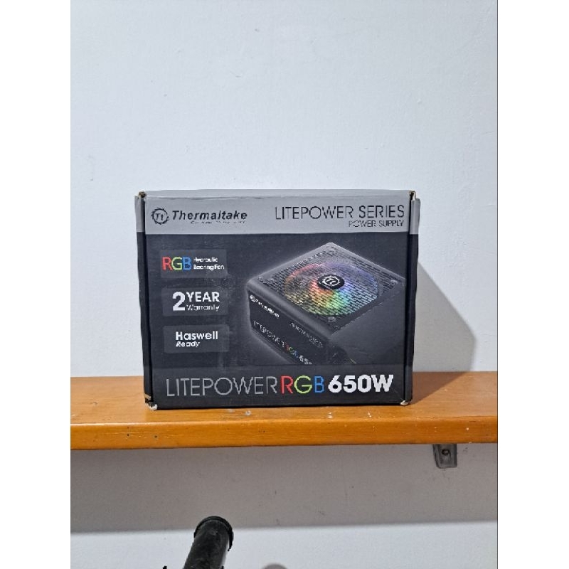 Jual PSU Thermaltake Litepower RGB 450W 550W 650W Power Supply | Shopee ...