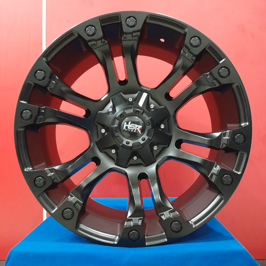 Jual velg mobil hsr lumbis ring 20 untuk mobil fortuner, pajero, triton, hilux double, dll ...