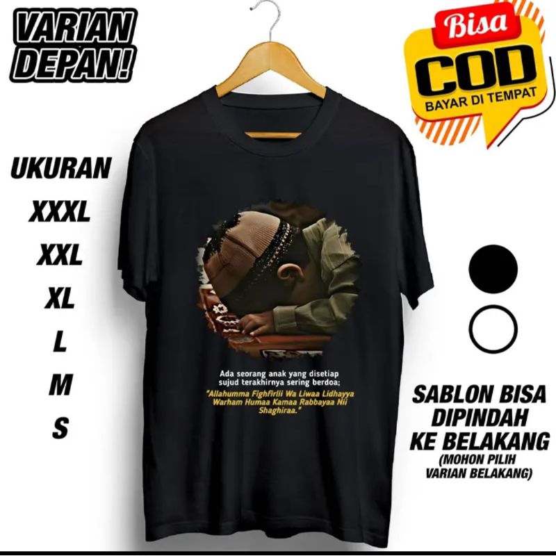 Jual KAOS VIRAL DOA ANAK DISETIAP SUJUD AKHIR | Shopee Indonesia Jual KAOS VIRAL DOA ANAK DISETIAP SUJUD AKHIR | Shopee Indonesia