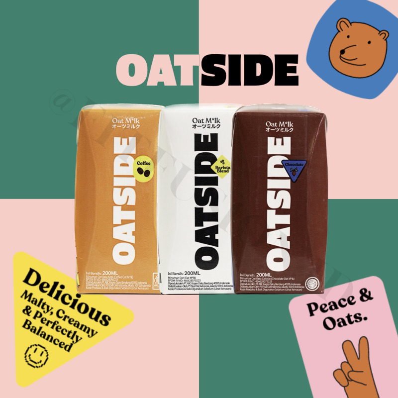 Jual Oatside Straw Susu Oat 1 Karton (isi 12 pcs) | Shopee Indonesia