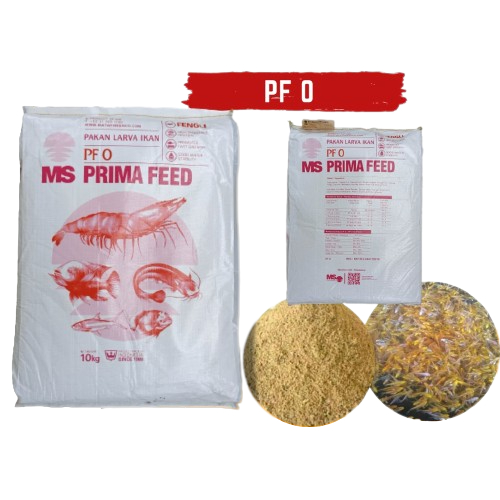 Jual PF0 10kg Pakan Pelet Makanan Larva Benih Ikan MS Prima Feed PF 0 ...