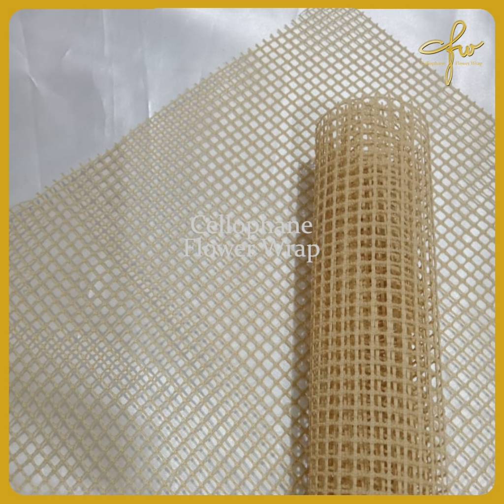 Jual Korean Jaring MESH Flower Wrapping Dekorasi Kertas Buket | Shopee ...