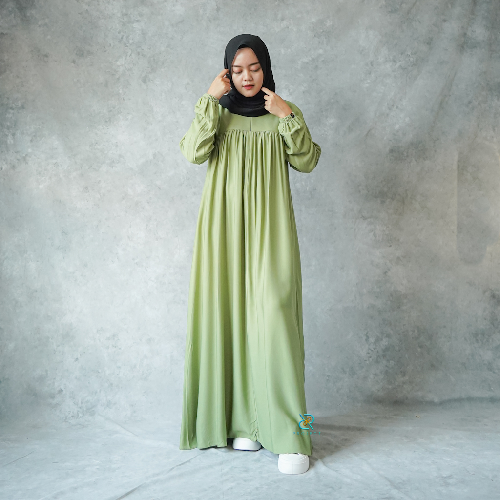 Jual IZMA MAXI | BAHAN RAYON TWILL | SIZE S M L XL | BUSUI FRIENDLY ...