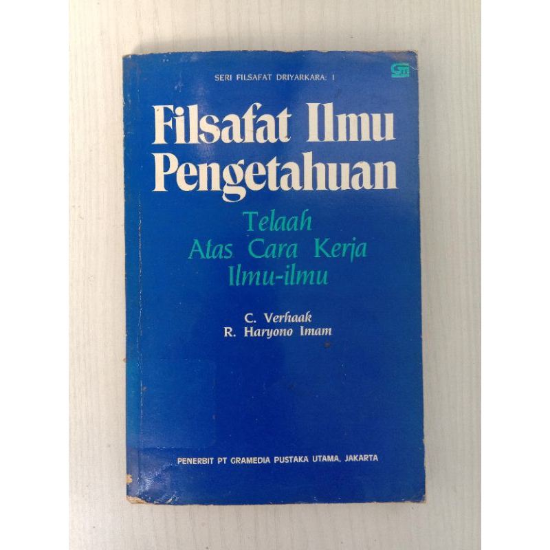 Jual Buku - FILSAFAT ILMU PENGETAHUAN: Telaah Atas Cara Kerja Ilmu-ilmu | Shopee Indonesia