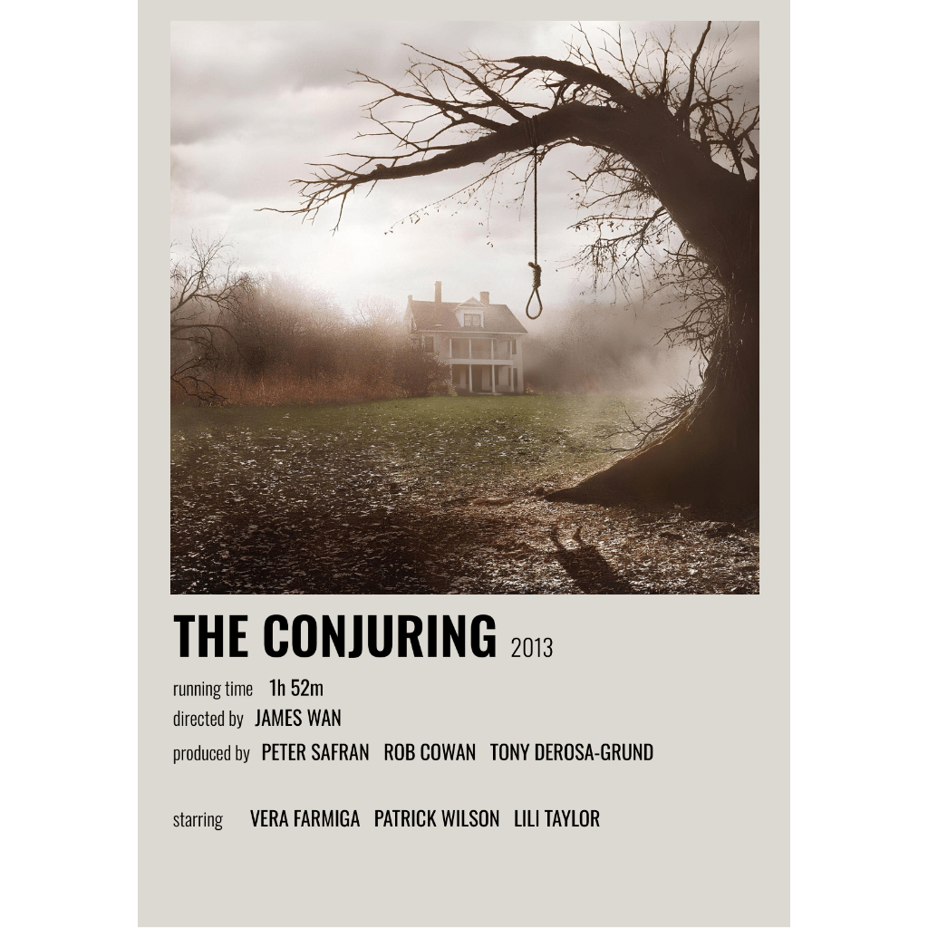 Jual Poster The Conjuring / Aesthetic Wall Decor / Movie Poster (A5 ...