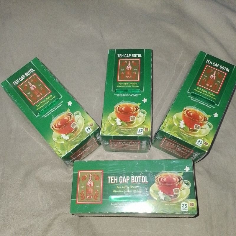 Jual teh cap botol celup 25 kantong | Shopee Indonesia