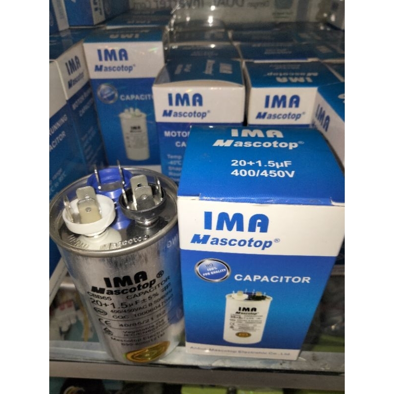 Jual capasitor untuk AC ukuran 20+1,5 uf | Shopee Indonesia