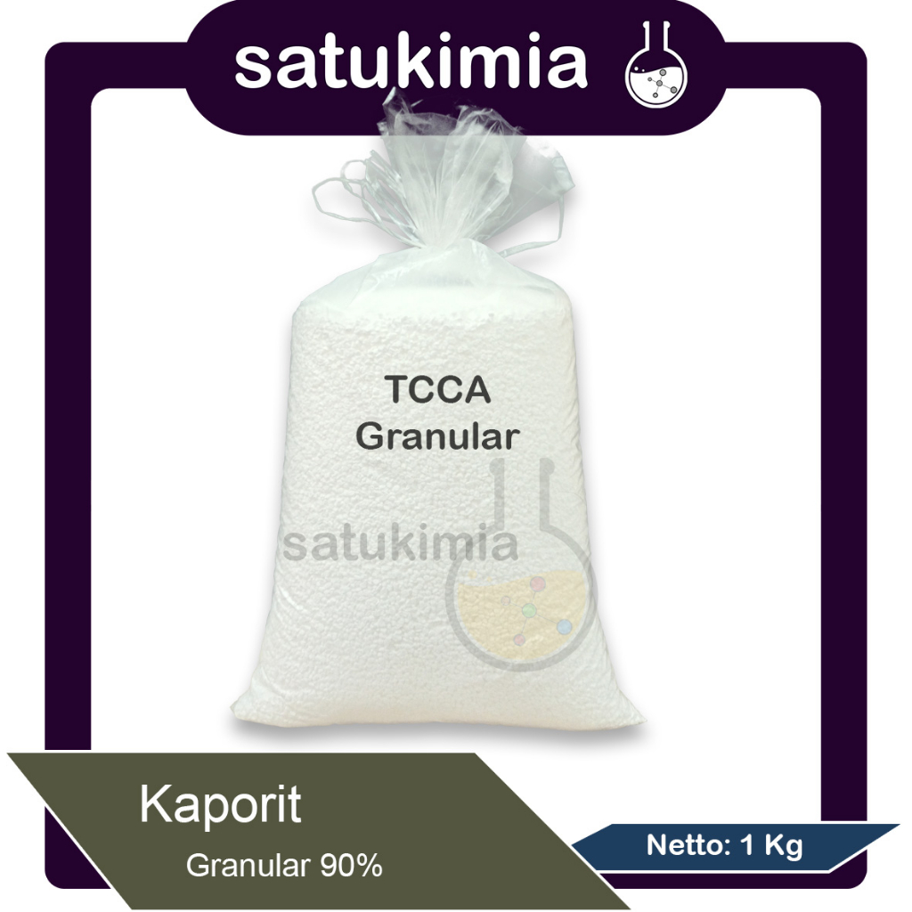 Jual Kaporit Granular 90% / TCCA - 1 KG | Shopee Indonesia