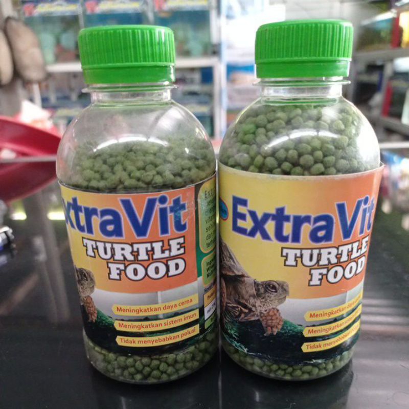 Jual Makanan kura kura extraVit turtle food | Shopee Indonesia