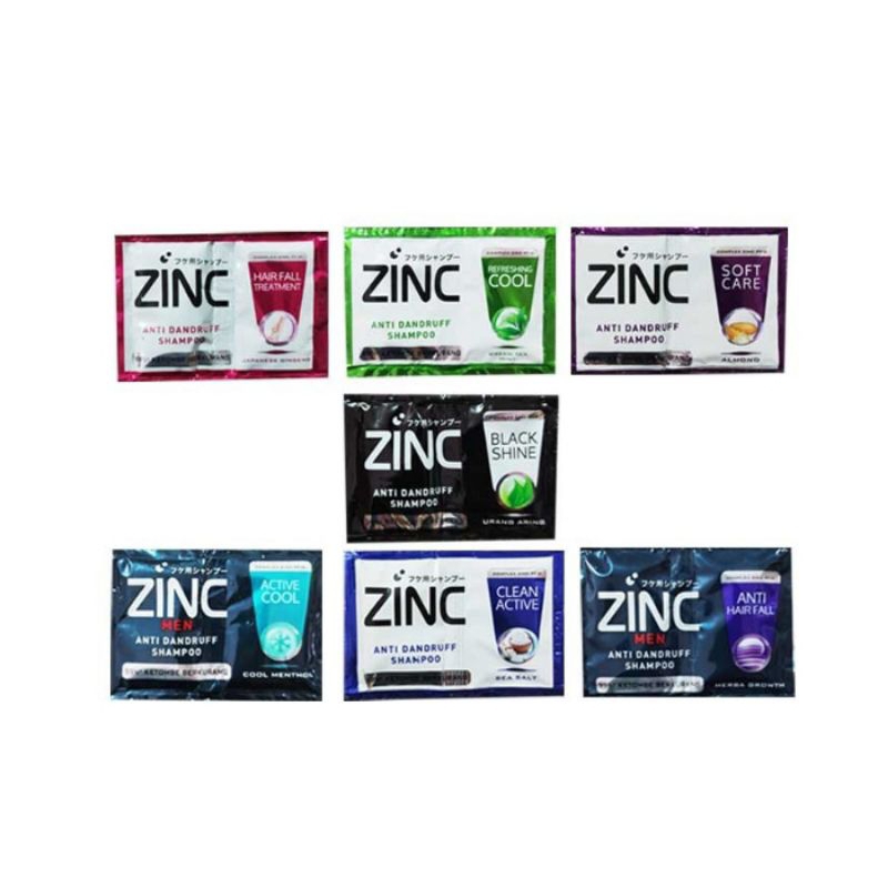 Jual sampo zinc 1 renteng sachet | Shopee Indonesia