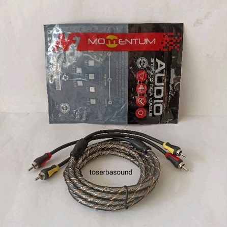 Jual Kabel Audio RCA 2m NF Series Momentum High Quality 2 meter | Shopee Indonesia