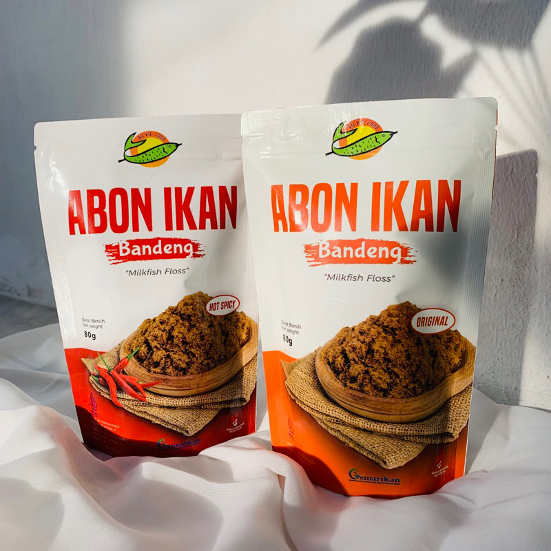 Jual Abon ikan bandeng / milkfish floss 80gram | bilvie food | Shopee Indonesia