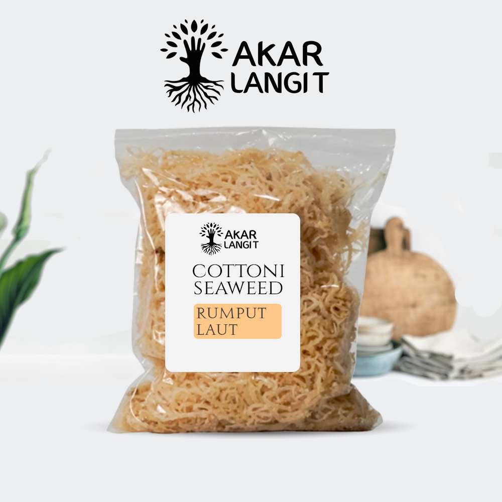 Jual Rumput Laut 500gr Kering Spinosum Kenyal Original | AKARLANGIT ...