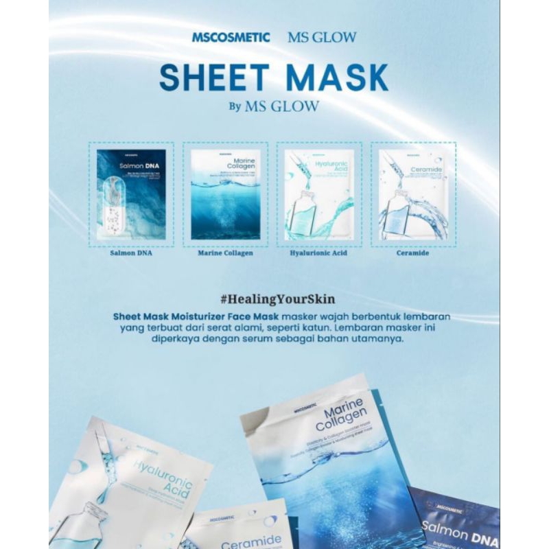 Jual Sheetmask Ms Glow | Shopee Indonesia