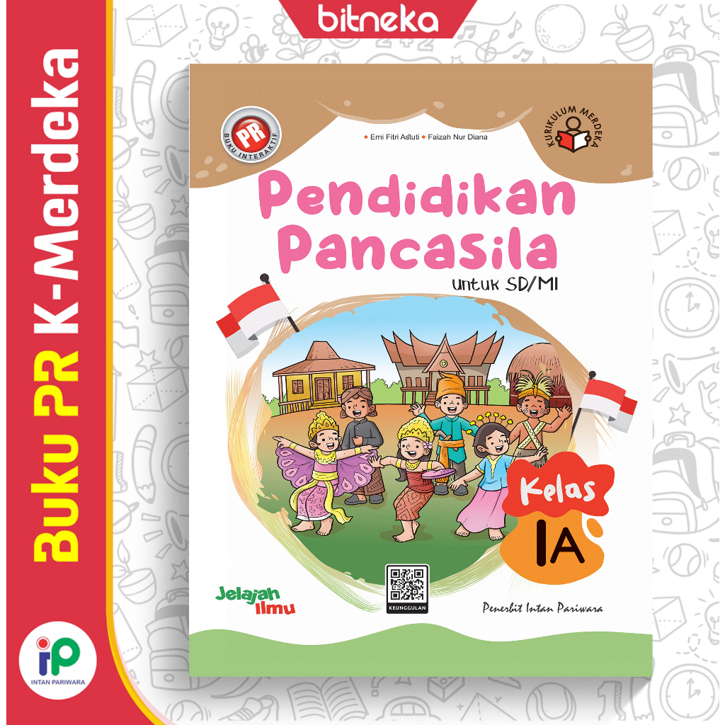 Jual Buku PR Interaktif 1A SD/MI Kelas 1 Semester 1 - Kurikulum Merdeka - Intan Pariwara ...