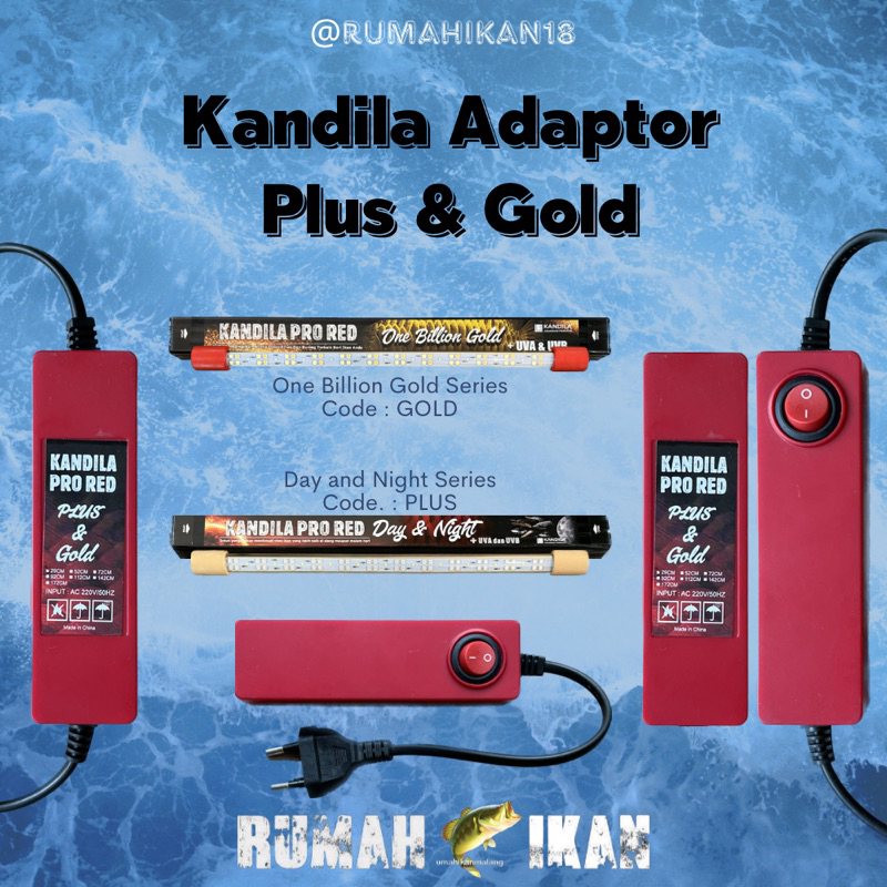 Jual Kandila Adaptor Lampu PLUS & GOLD Pro Red Day and Night & One ...