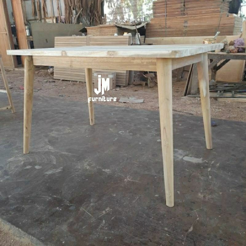 Jual MEJA MAKAN MURAH || DINING SET MINIMALIS || MEJA MAKAN TEBAL 3CM ...