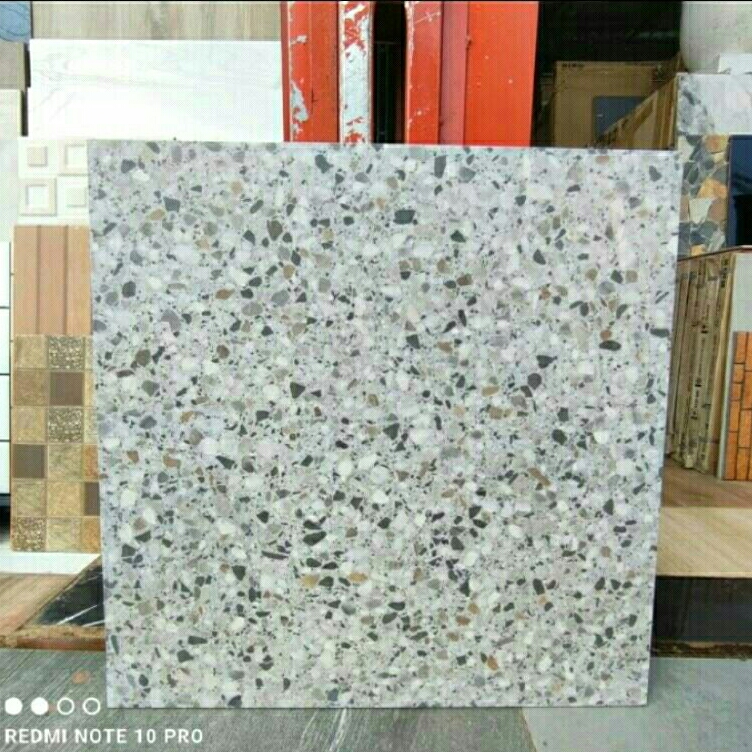 Jual granit ukuran 60x60 terazo venice grey infinity | Shopee Indonesia