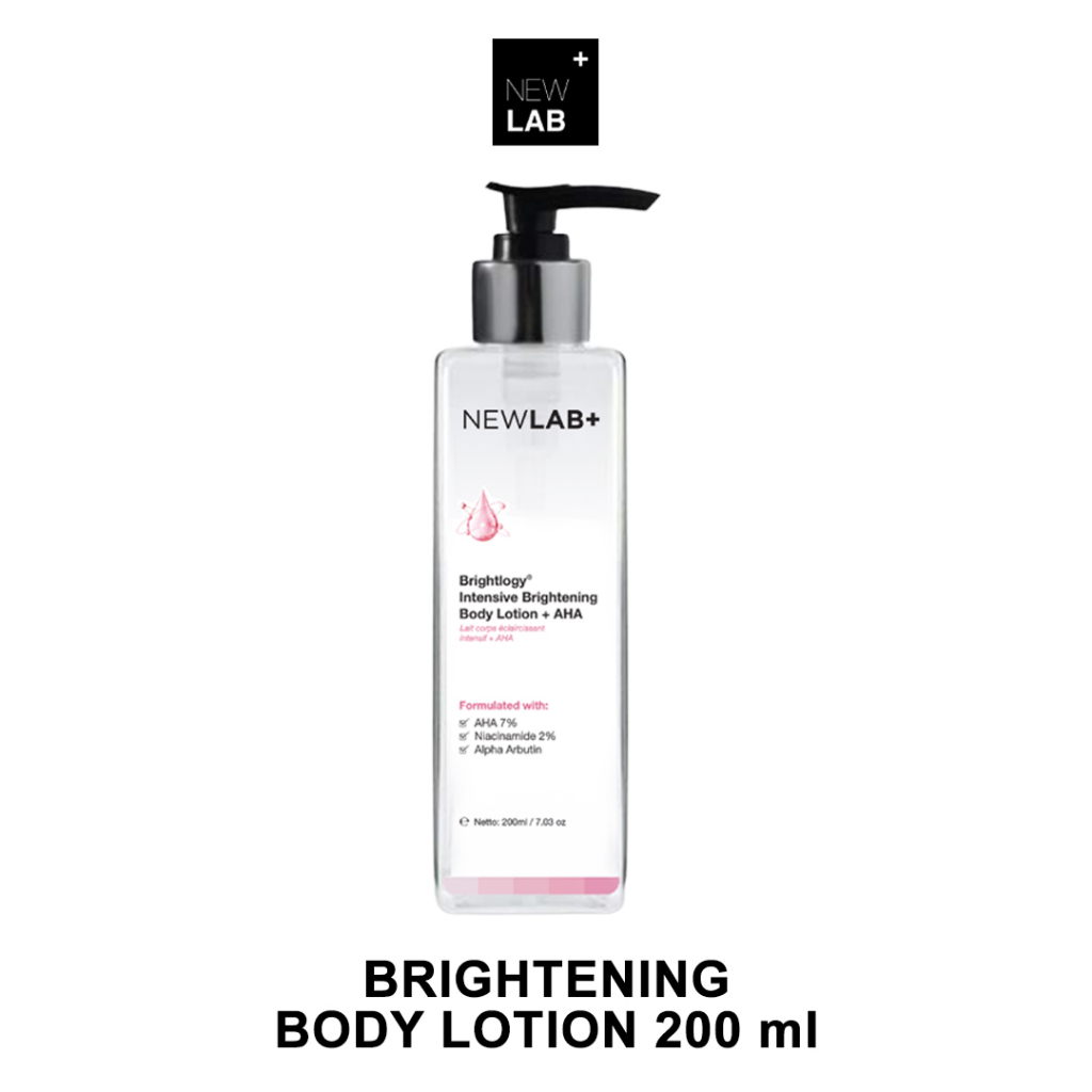 Jual Newlab+ Body Lotion 200ml Plus AHA New Lab Intensive Brightening ...