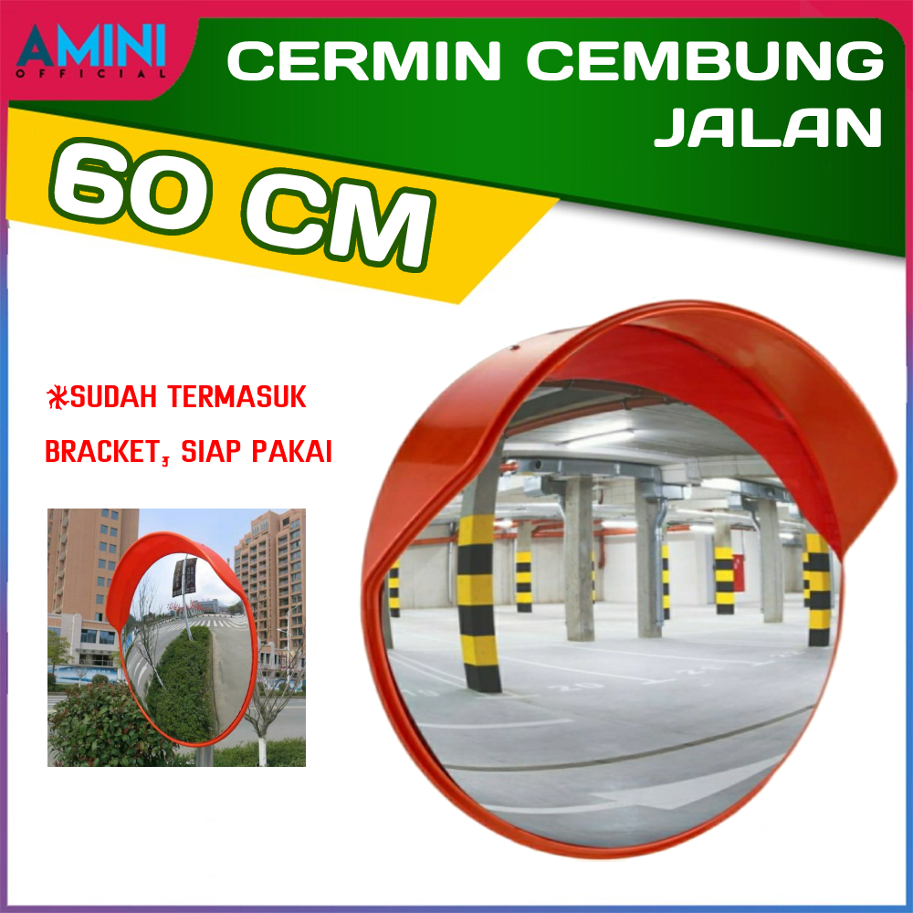 Jual AMINI Kaca Cembung Jalan 60 cm Cermin Cembung Jalan Convex Mirror ...